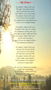 Uplifting poems of comfort and hope | Christine's Poetry & Reflections